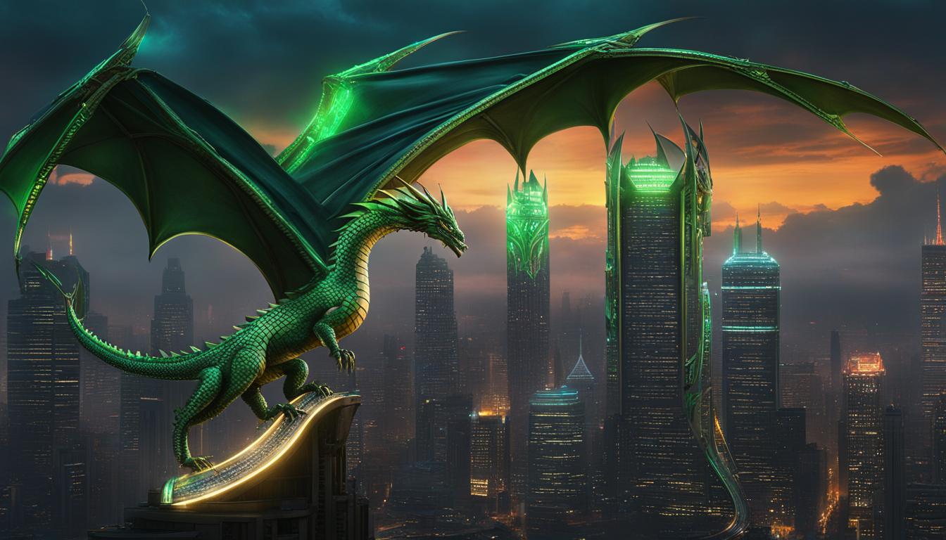 Steampunk mythological creatures illustrations